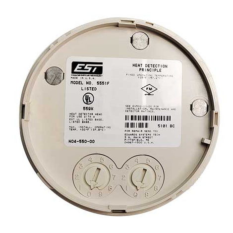 Johnson Controls J2351 Intelligent Photoelectric Smoke Detector – Fire ...
